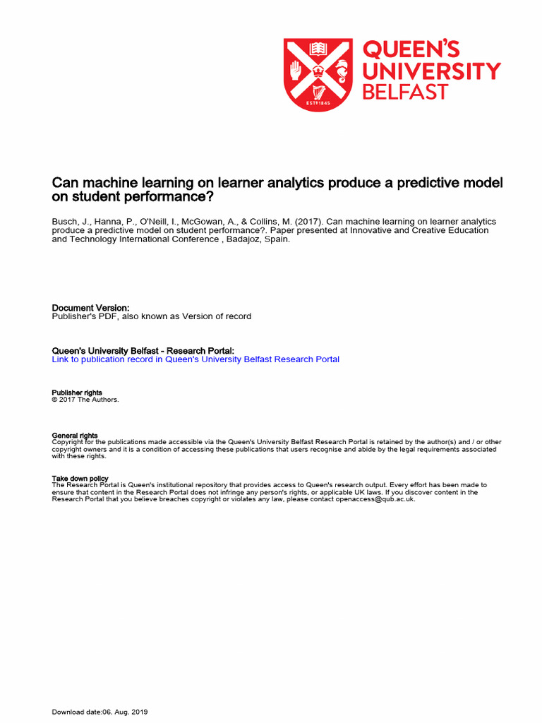 ICETIC Full Paper Submission3 JBusch | PDF | Statistical Classification | Support Vector Machine