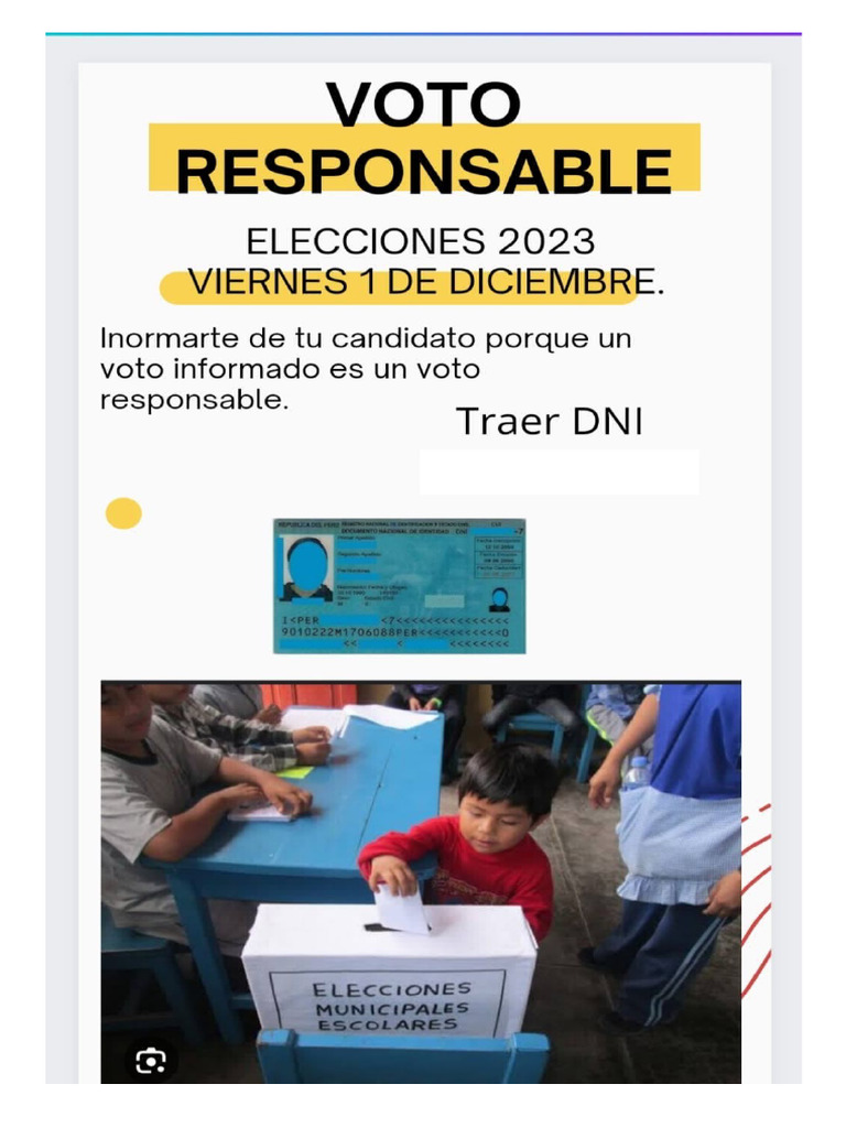 Voto Resposable 01 | PDF