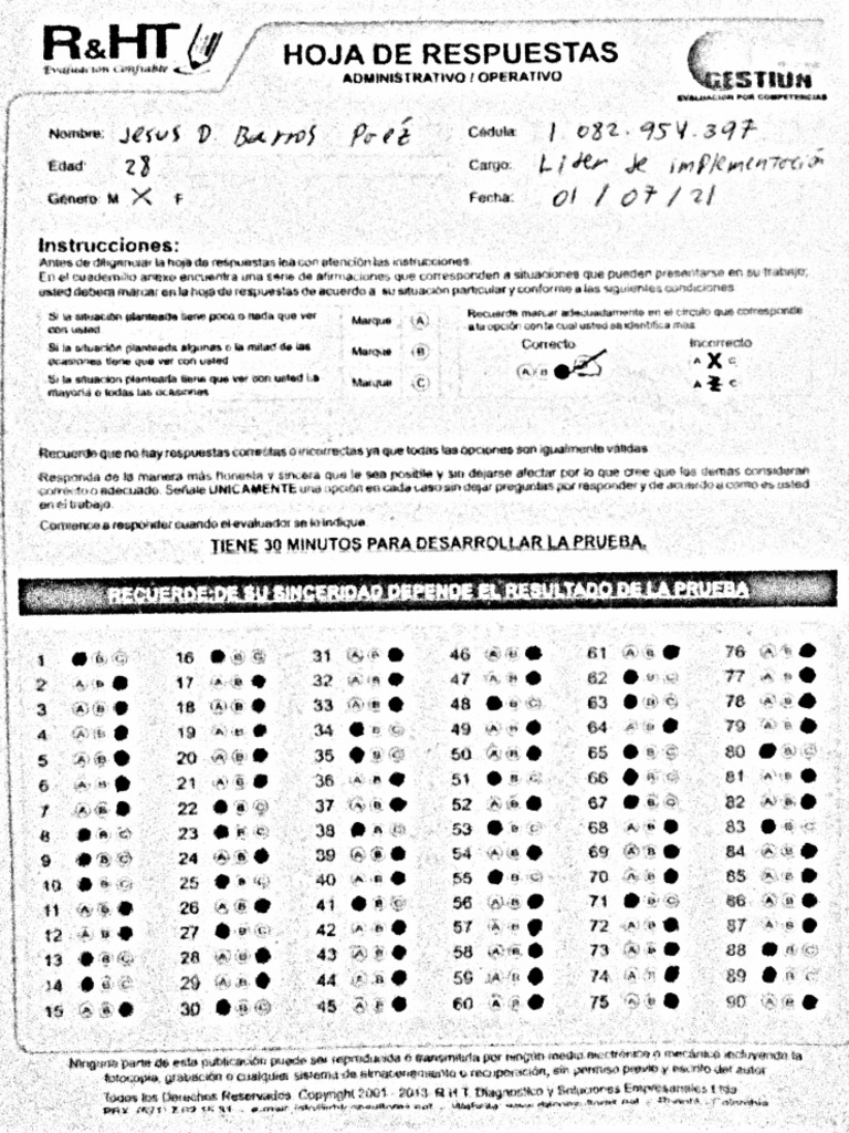 Resuelto Prueba 360 | PDF