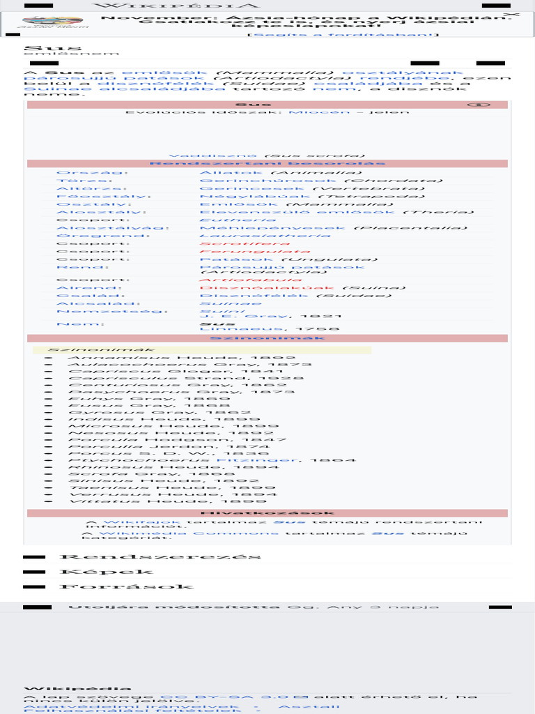 Sus - Wikipédia | PDF