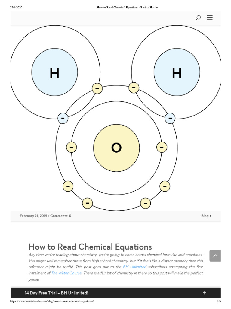 Understanding Chemical Equations | PDF | Chemistry | Acid