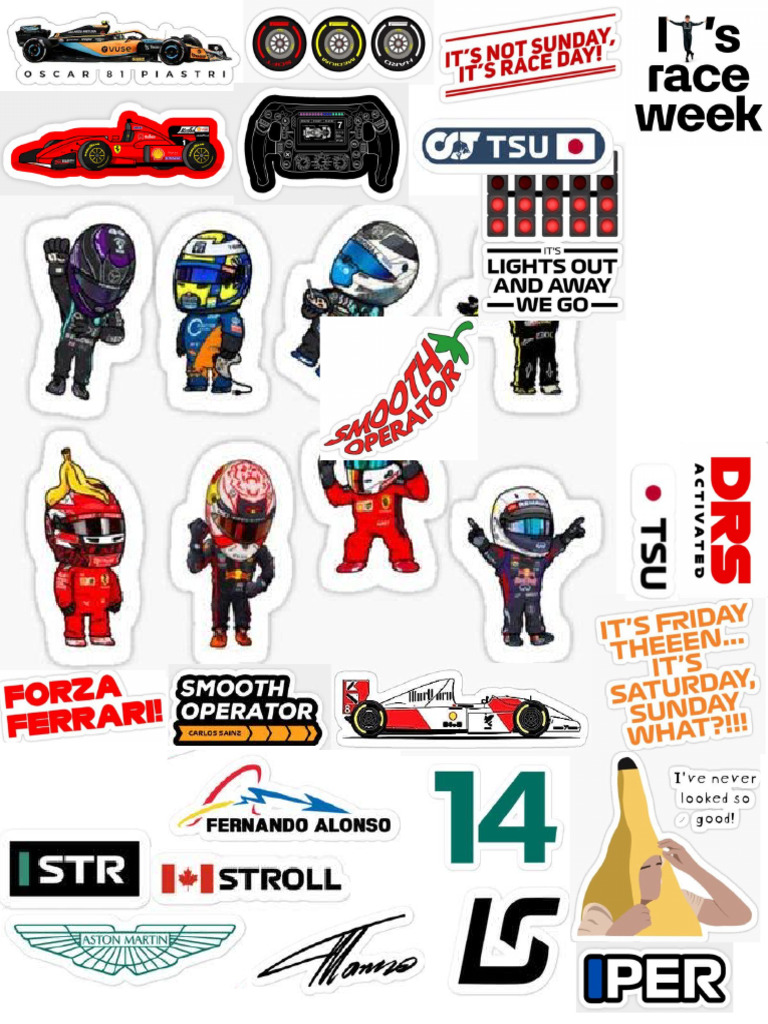 Stickers f1 | PDF