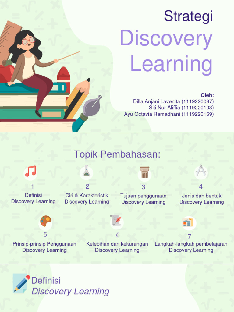 Strategi dan Langkah Discovery Learning | PDF