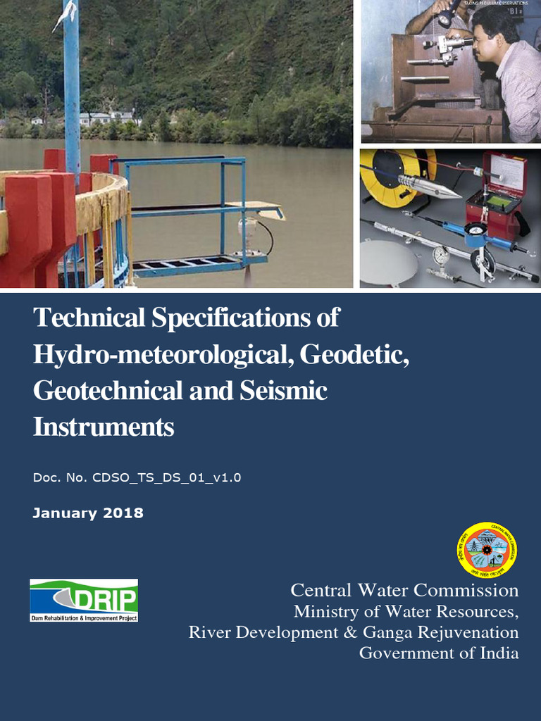 Technical Specifications of Hydro Meteorological | PDF | Pressure Measurement | Sensor