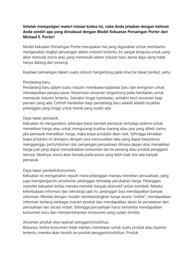 Diskusi 2 Sim Khairul Rijal 041558822 | PDF