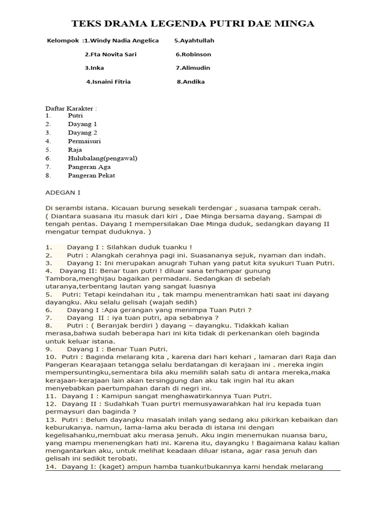 Drama Upin Ipin | PDF