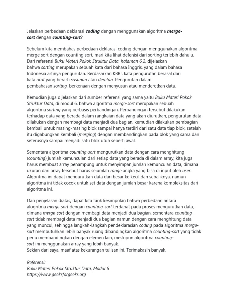 Diskusi 5 Struktur Data Khairul Rijal 041558822 | PDF