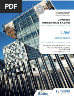 Caie A Level Law Cambridge Book B&N | PDF