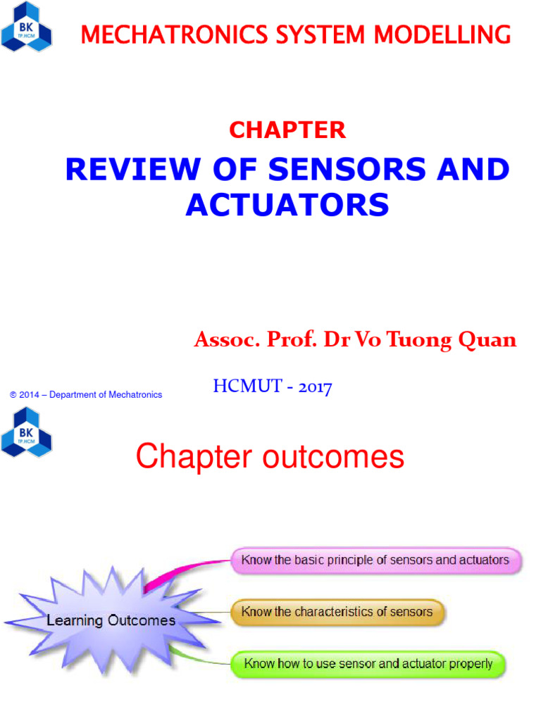 Mechatronics Sensors and Actuators Overview | PDF | Thermocouple ...