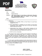 Monthly ELCAC Activities Report - Jan 2025 | PDF