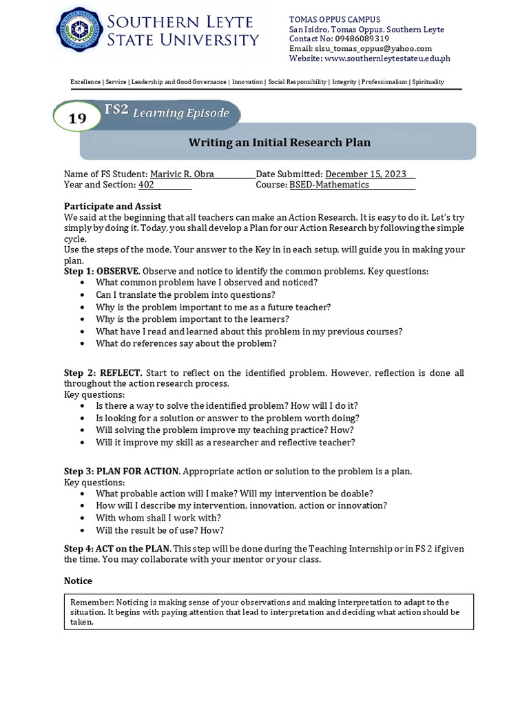 FS2 Ep.19-Final | PDF | Teachers | Data