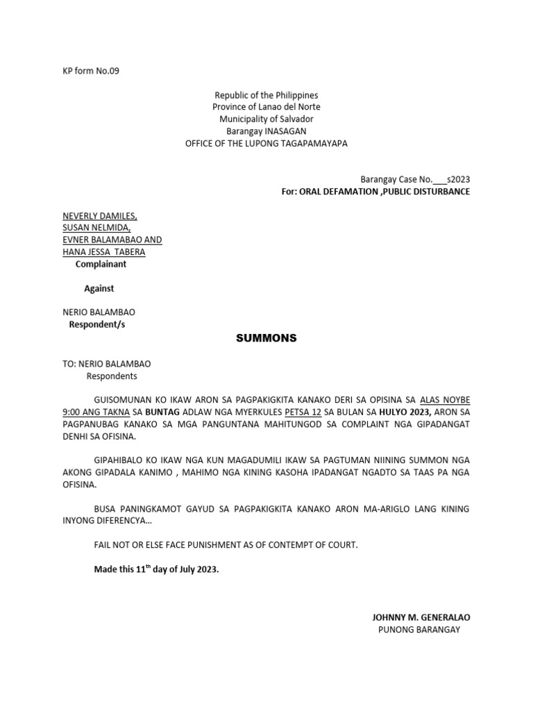 KP Form No | PDF