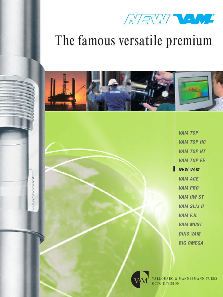 NEW VAM Rev (1) .3 - 07-2005 | PDF | Pipe (Fluid Conveyance) | Strength ...