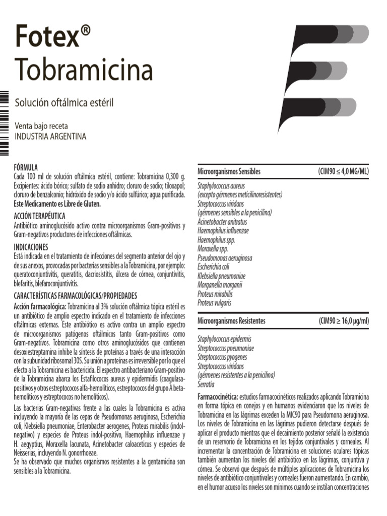Fotex | Descargar gratis PDF | Penicilina | Bacterias Gram-negativo
