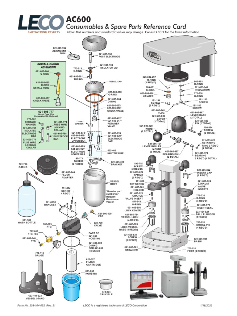 Part 621-605-948 | Download Free PDF | Manufactured Goods | Equipment