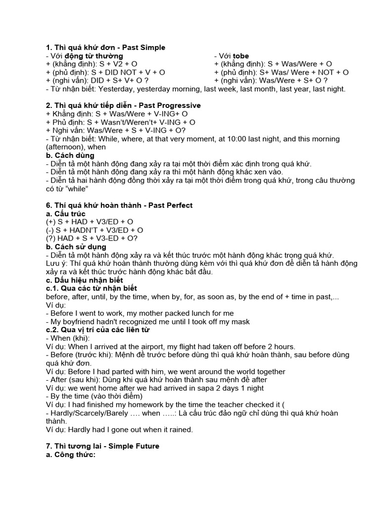 Grammar Term 2 | PDF