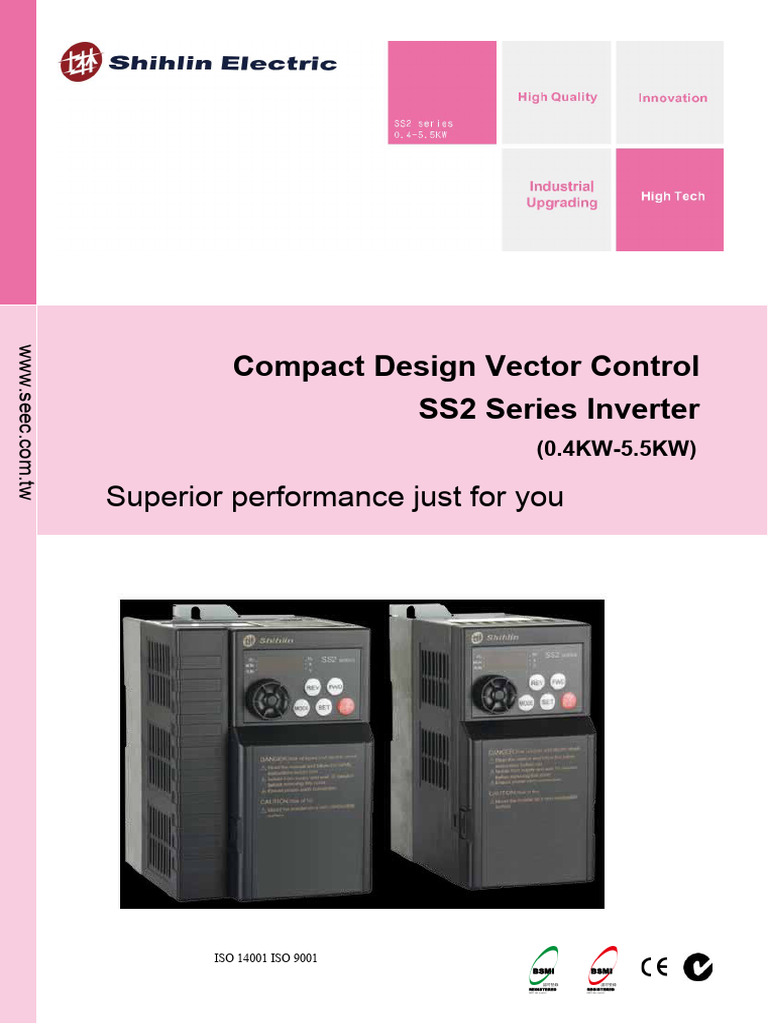 Parameter-Inverter Shihlin SS2-023-0.4K Hengtong | PDF | Power Inverter ...