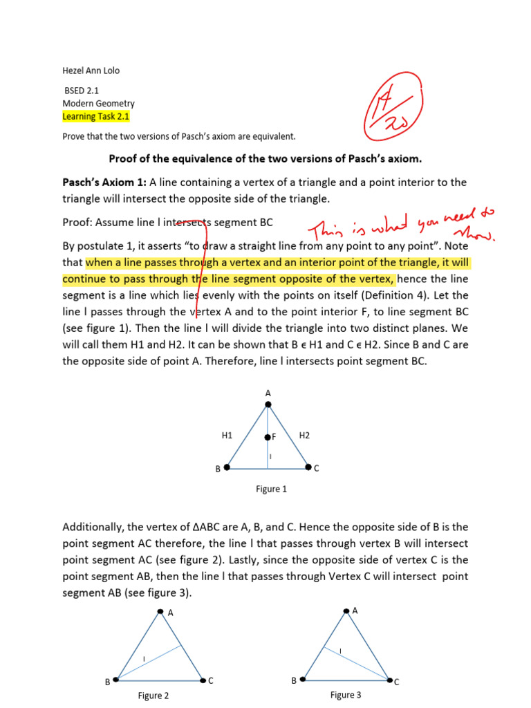LoloHezelAnn Module2 ModernGeometry | PDF | Line (Geometry) | Sphere