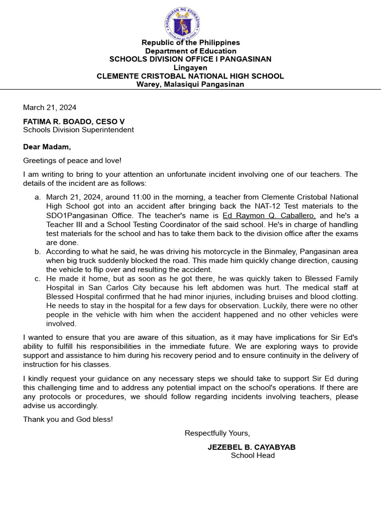 Incident Report | PDF