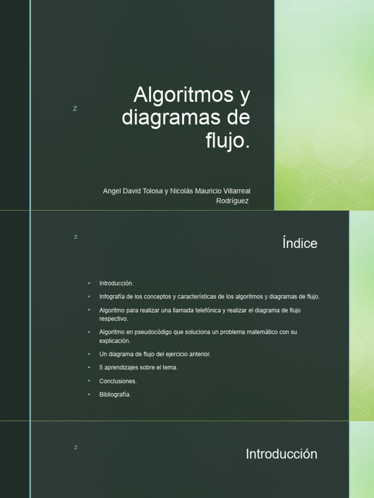 Presentación | PDF | Algoritmos | Programación de computadoras