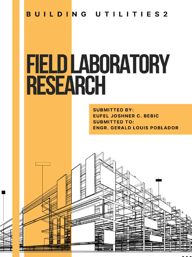 Bebic Eufel Joshner Bsarch-2c Prelim-Field-Lab-Research Compressed | PDF