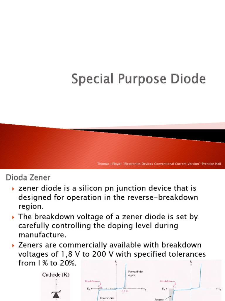 6.special Purpose Diode 2023 | PDF