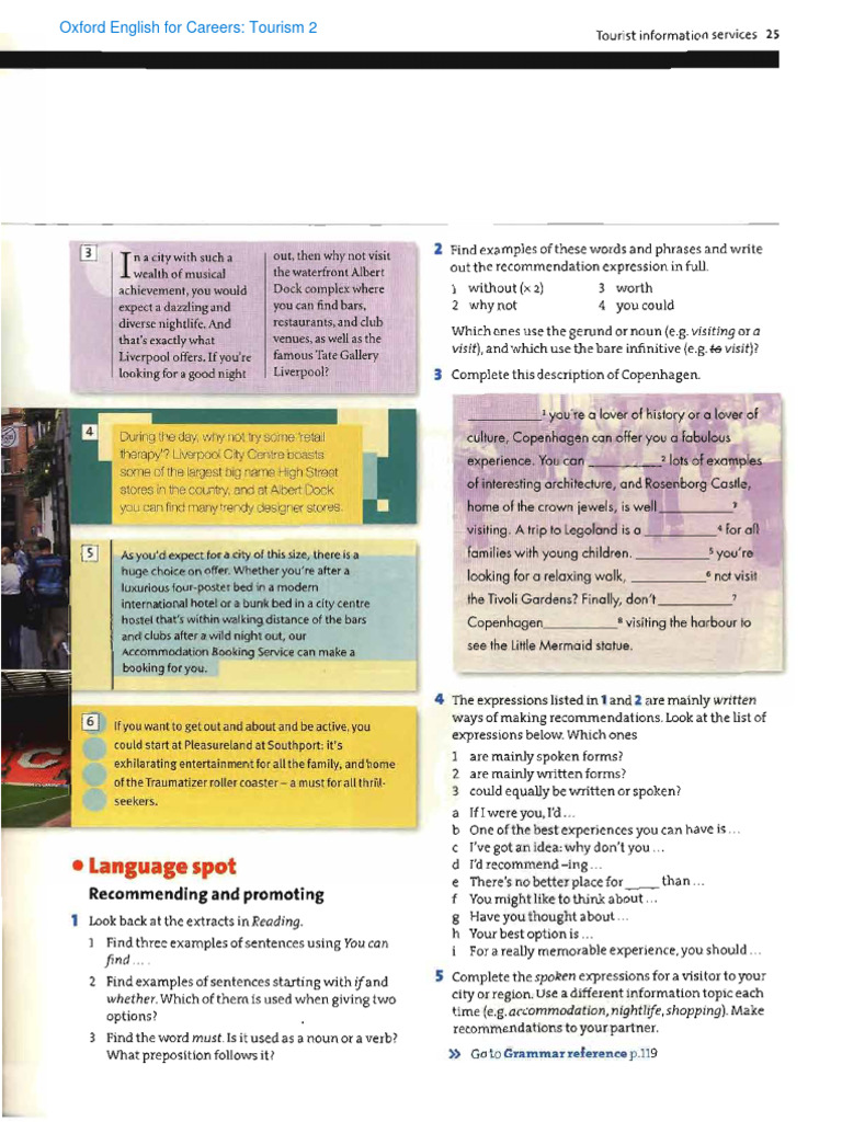 P 25 Oxford English For Careers Tourism 2 Students Book Pdf