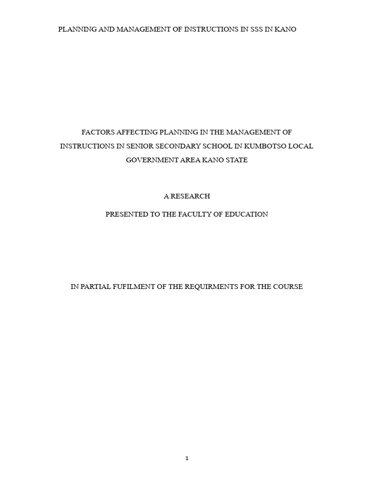 Mafuza Project 31st March 2024 | PDF | Teachers | Motivation