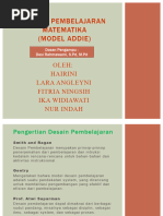 Desain Pembelajaran Model Addie | PDF