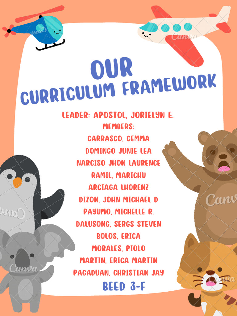 TSC: Curriculum Design Framework | PDF | Curriculum | Learning