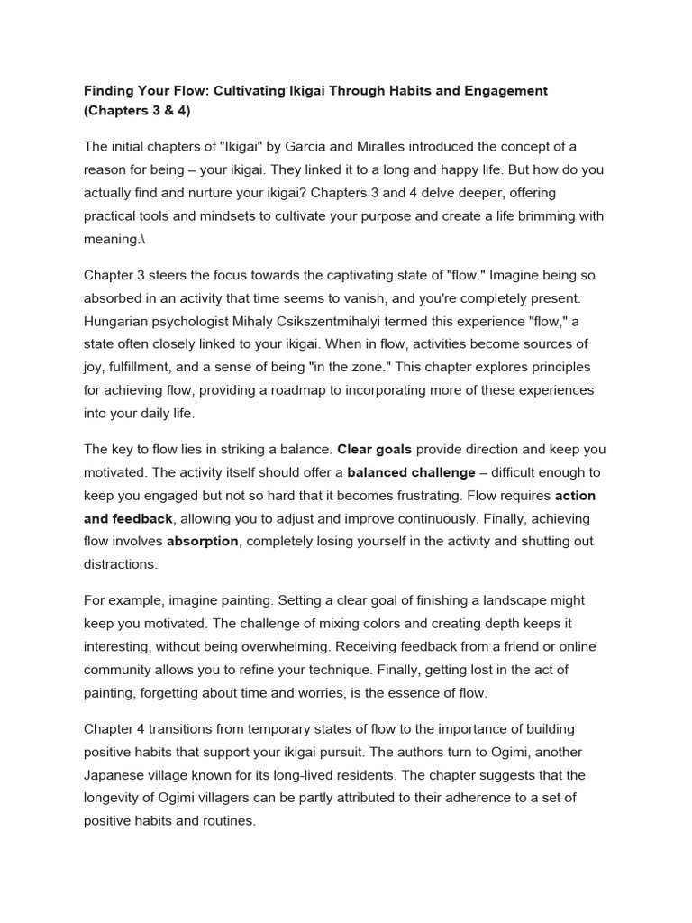 Finding Your Groove | Download Free PDF | Flow (Psychology) | Liberal ...