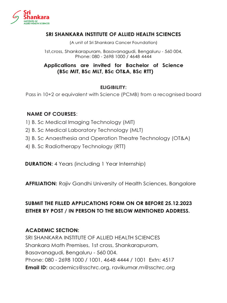 B.Sc. Courses - 1 | PDF | Bachelor Of Science B.Sc. Courses - 1 | PDF | Bachelor Of Science