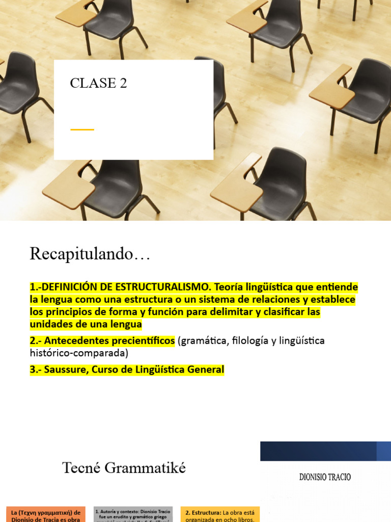 Clase2 | PDF | Gramática | Lingüística