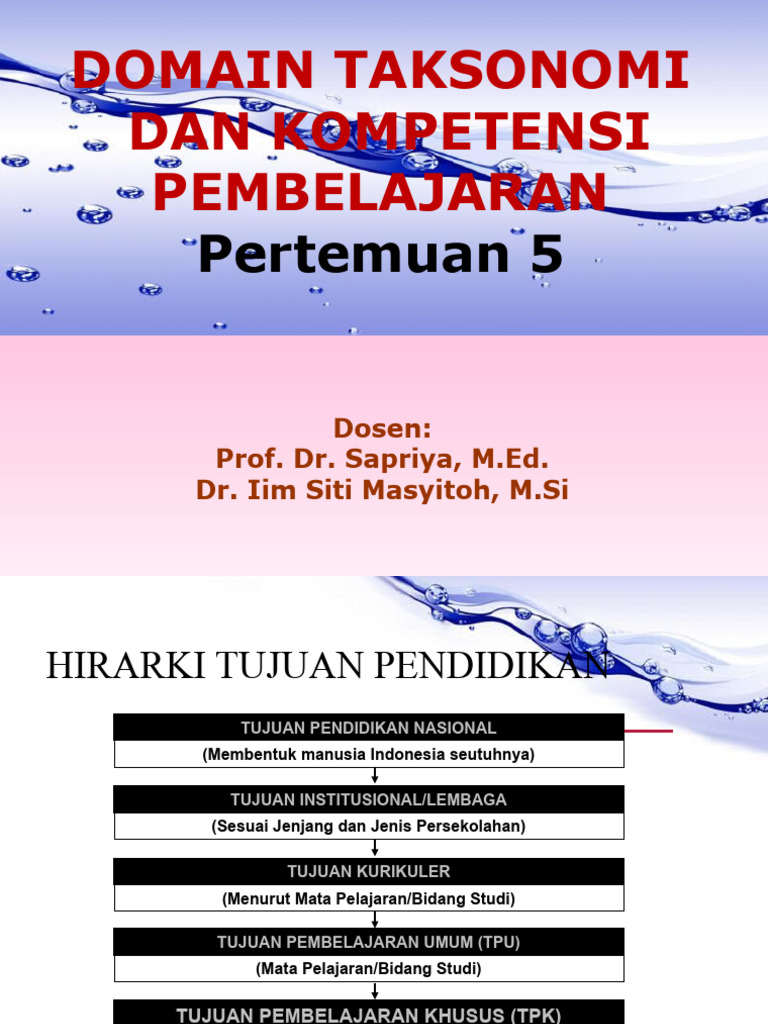 Pert 5 Mengenal Taksonomi 1 | PDF