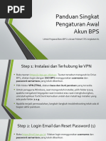 Panduan Penggunaan Web HALOSIS BPS | PDF | Komputer
