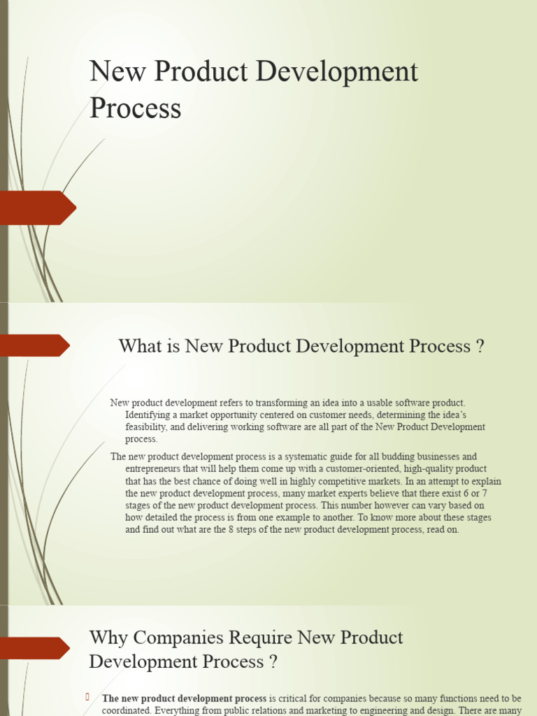 New Product Development Process | PDF | New Product Development | Business