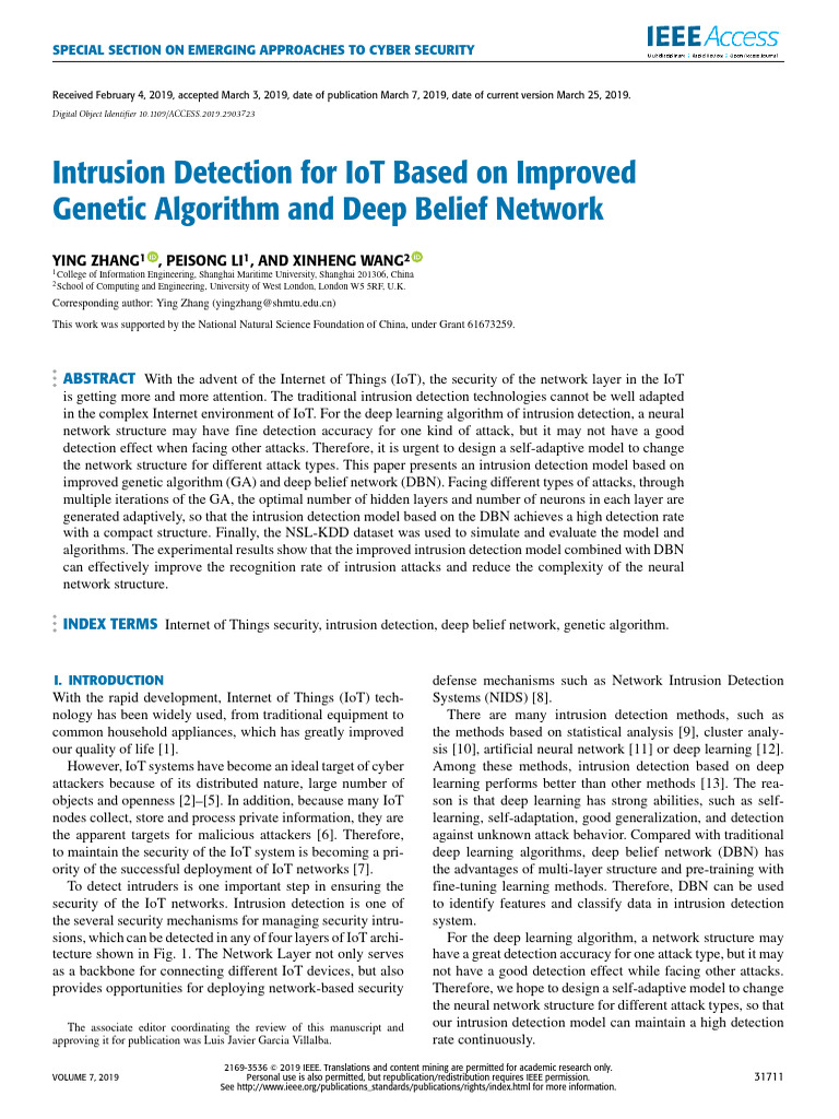 20 Intrusion-Detection-For-Iot-Based-On-Improved-Genetic-2evnxeukex | PDF | Deep Learning ...
