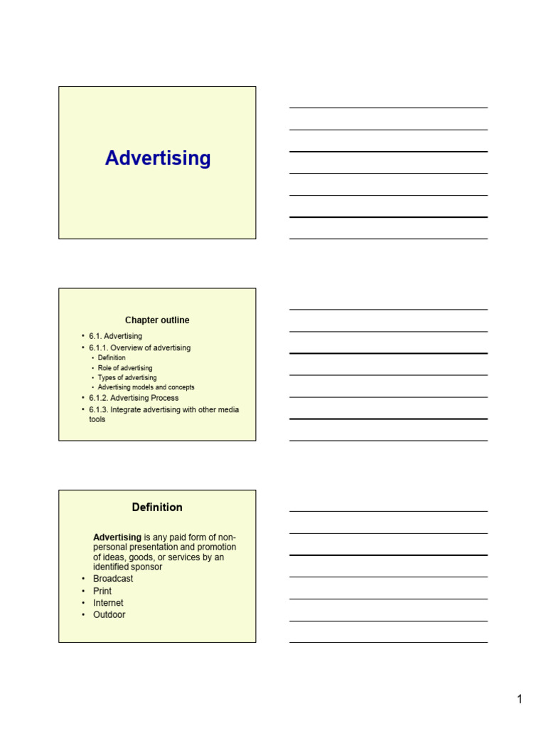 Chap6 Advertising And Pr 1 Pdf