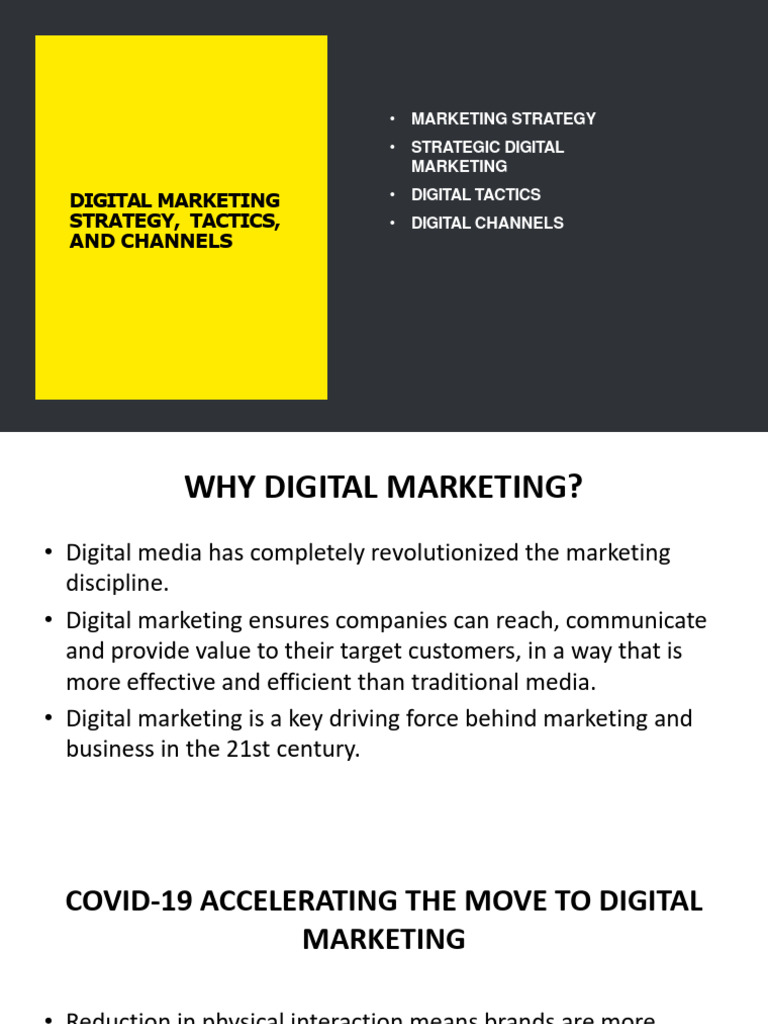 Chap7-Digital MKT Strategy & Plan | PDF | Digital Marketing | Marketing