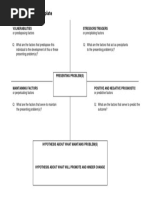 5Ps Formulation Worksheet | PDF