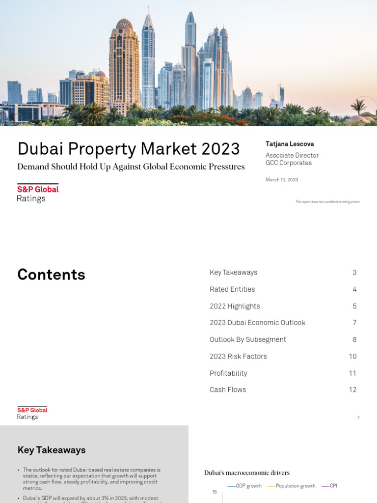Dubai Property Market 2023: Demand Should Hold Up Against Global ...