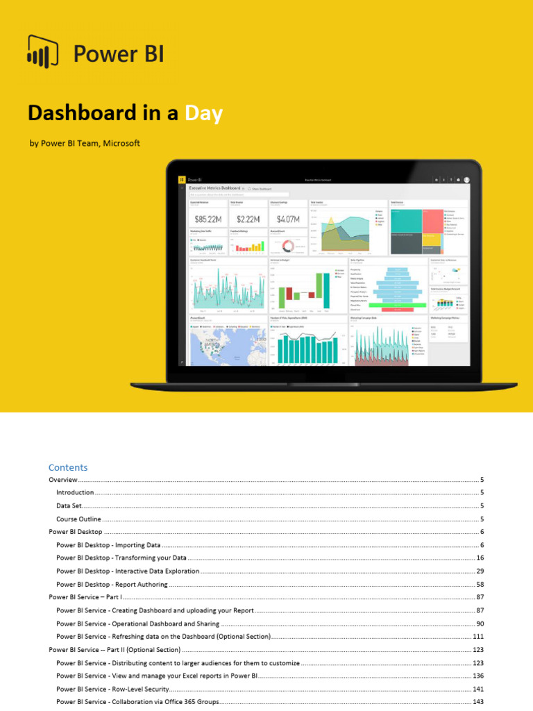 Microsoft Power BI DIAD | PDF
