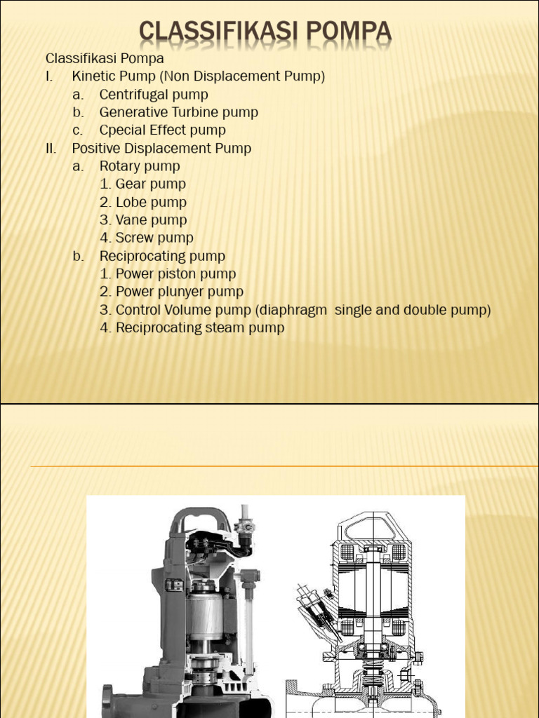 Jenis-Jenis Pompa Dan Sawage Plan | PDF | Pump | Turbomachinery