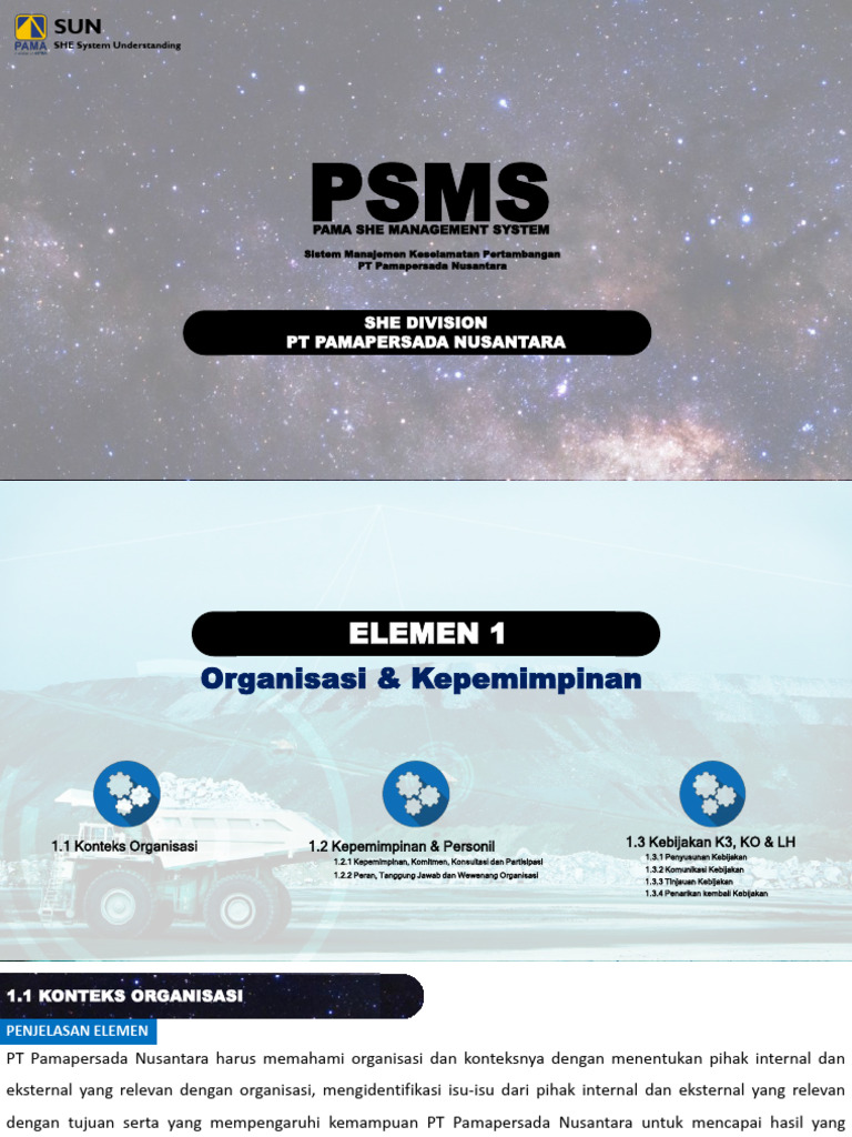 Fud3IVqmR8es19mnwd3u - 01. PSMS COACHING - Elemen 1 | PDF