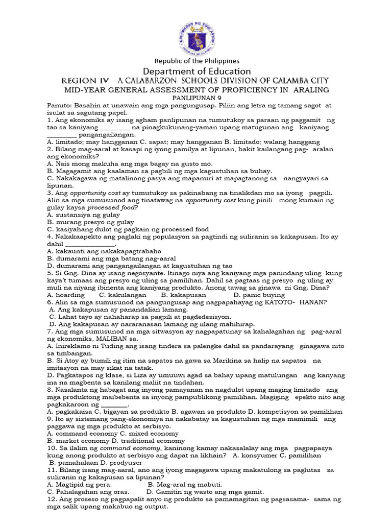 With Answer Key | PDF