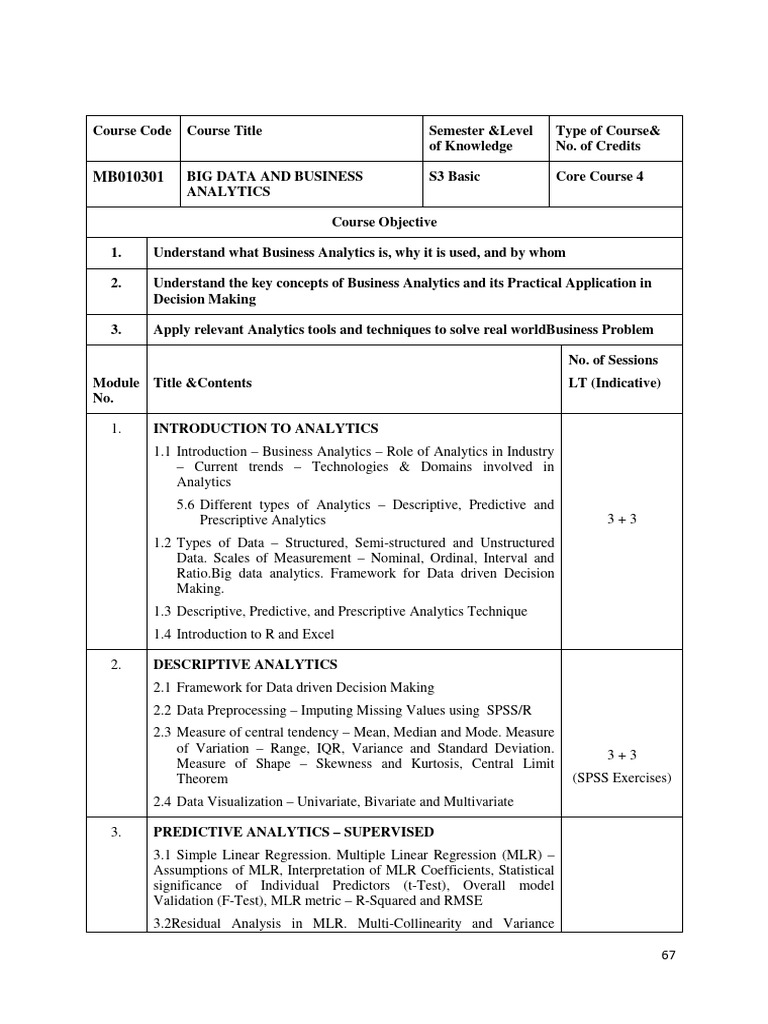 Big Data and Business Analytics | Download Free PDF | Analytics | Predictive Analytics