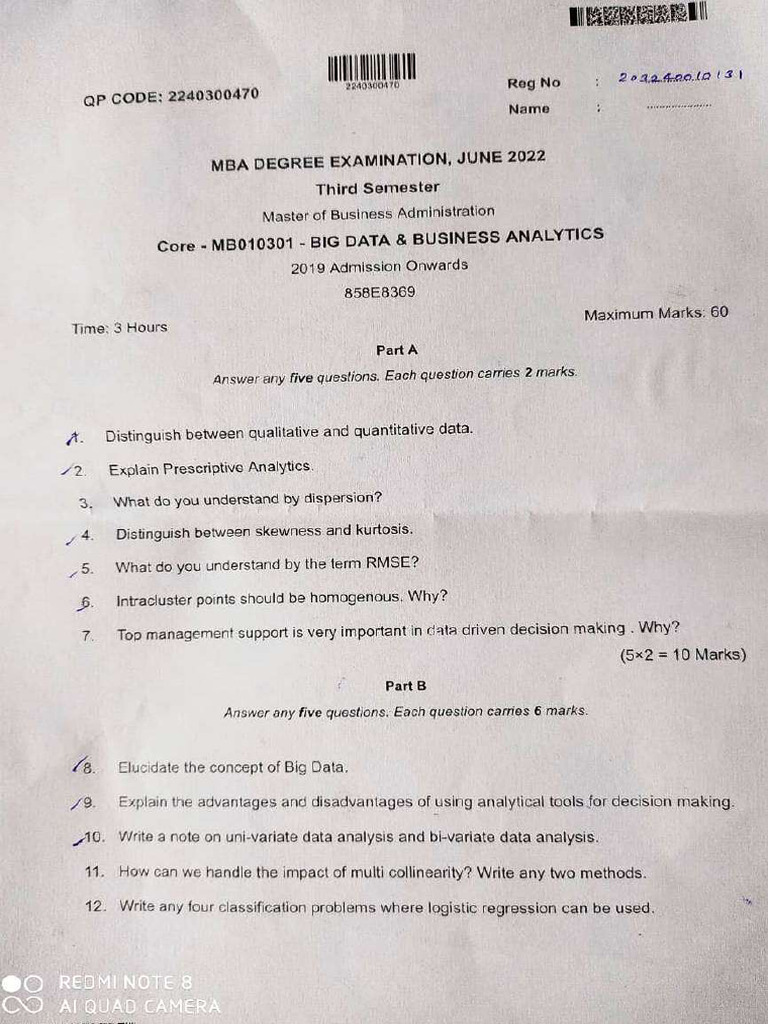 Big Data & Business Analytics 2022 | PDF