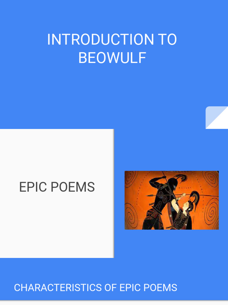 Beowulf Powerpoint Introduction | PDF Beowulf Powerpoint Introduction | PDF