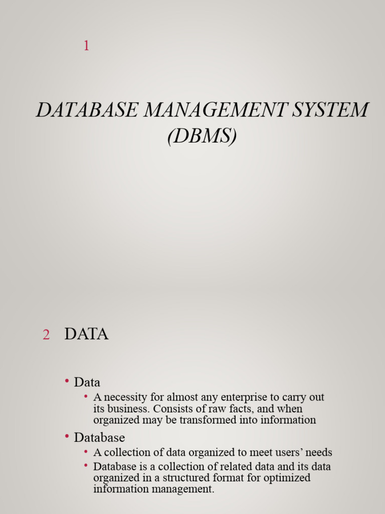 Database | PDF | Databases | Information Technology Database | PDF | Databases | Information Technology