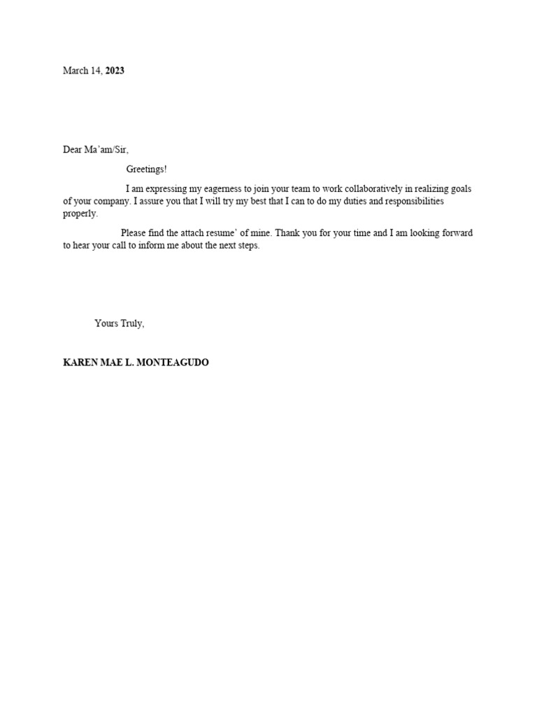 Cover Letter Novakid | PDF